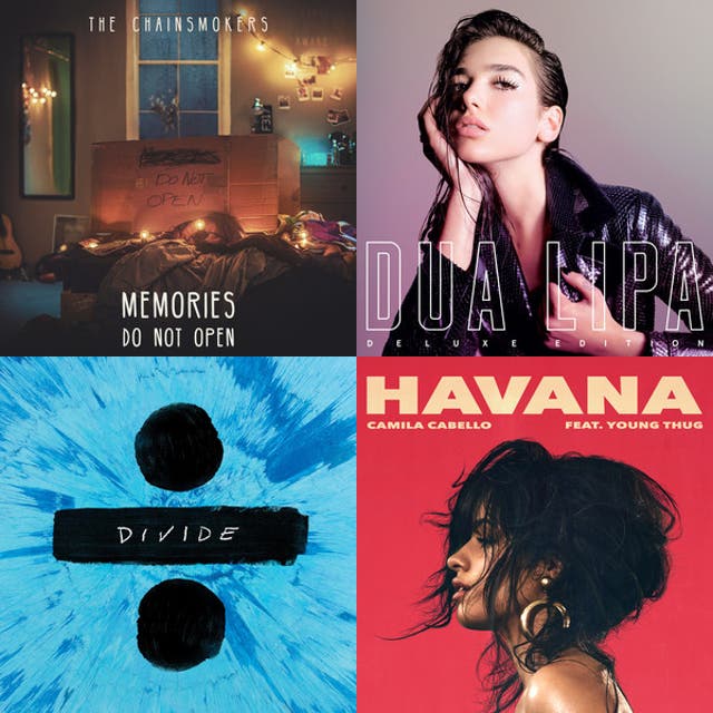 Pop english famous songs 2016 2017 2018 - playlist by Delfi | Spotify