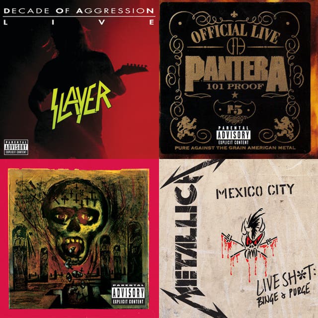 Metallica, Pantera, Sepultura, Megadeth & Slayer - playlist by marcqo82 ...