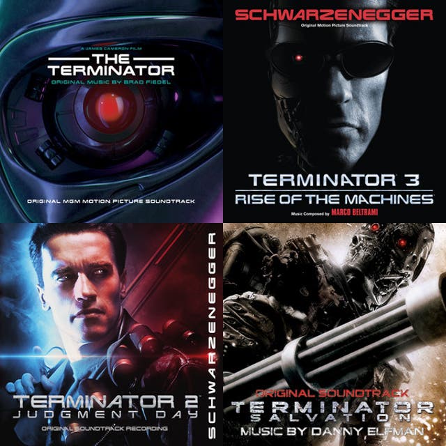 Terminator series (1-3, Salvation, Genisys, Dark Fury, Sarah Connor ...