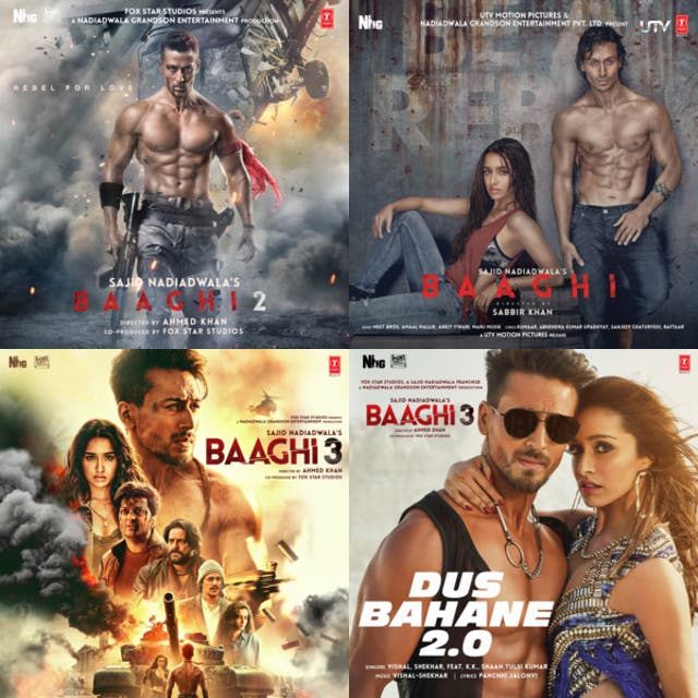 Baaghi 1 2 3 movie songs - playlist by z6bxspr5zrslu71xov5scepdy | Spotify