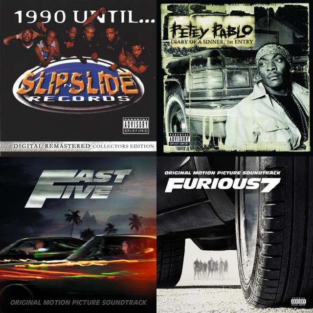 The Fast And The Furious Soundtrack Album Cover
