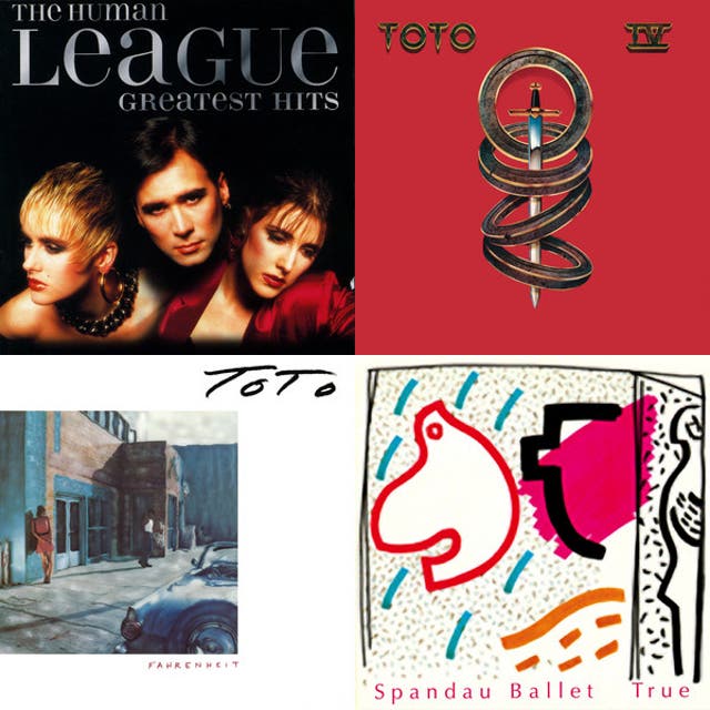 Toto, Human League, Spandau Ballet, Tears for Fears, Depeche Mode ...