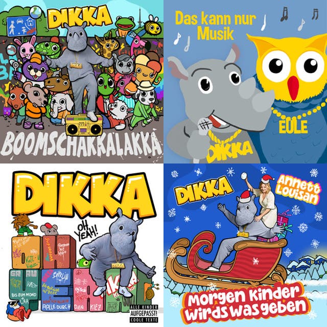 DIKKA - Alle Songs | Die besten Kinderlieder | Best-Of DIKKA - playlist ...