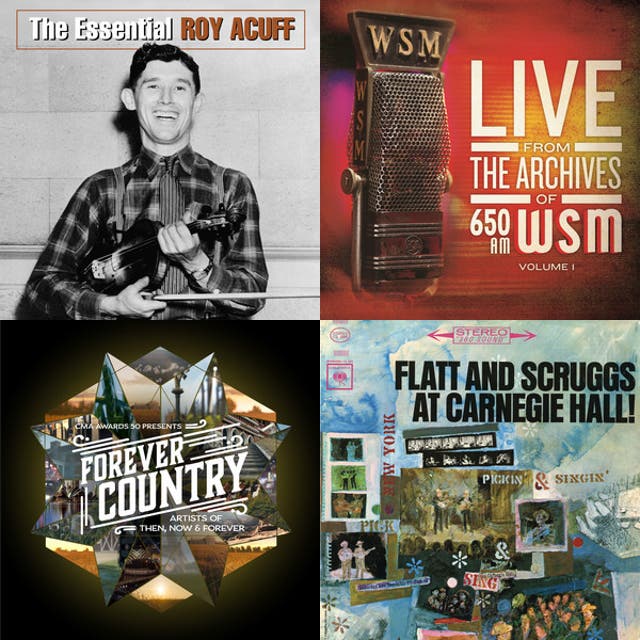 Clear Channel 650 WSM Radio, Grandpa Jones, Roy Acuff, Flatt & Scruggs ...