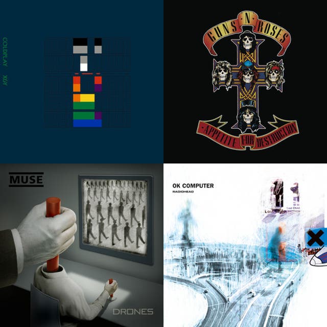 Coldplay Radiohead The Beatles Frank Boeijen Imagine Dragons Muse David ...