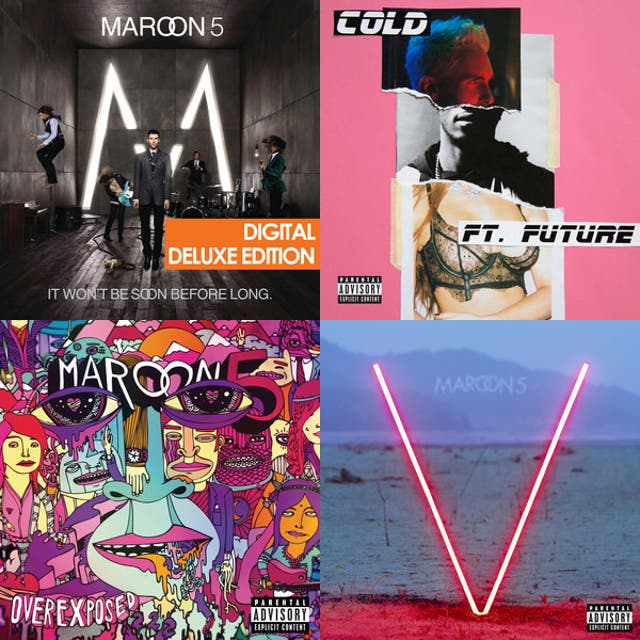 MAROON 5, COLDPLAY, ADELE, BRUNO MARS, THE WEEKEND, MILEY CYRUS ...
