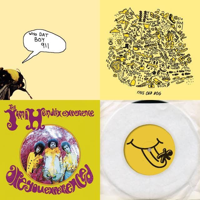 songs with yellow album covers on Spotify