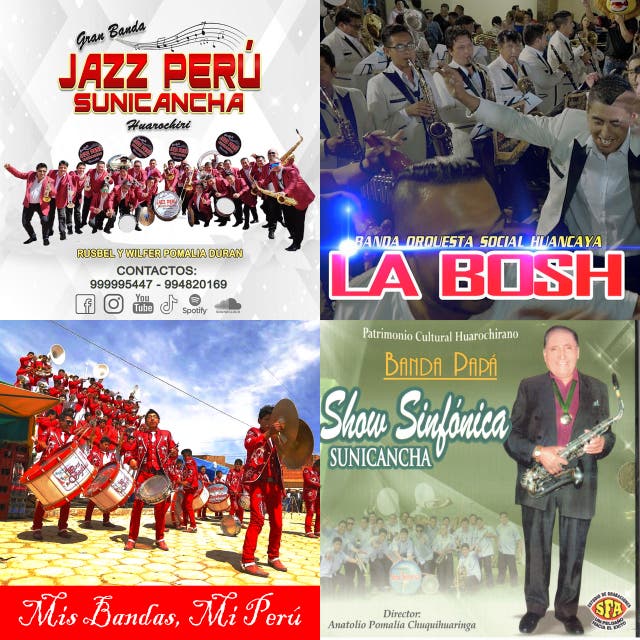 Banda Peruana artists, songs, decades and similar genres - Chosic