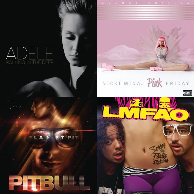 Top Hits Of 2011 On Spotify